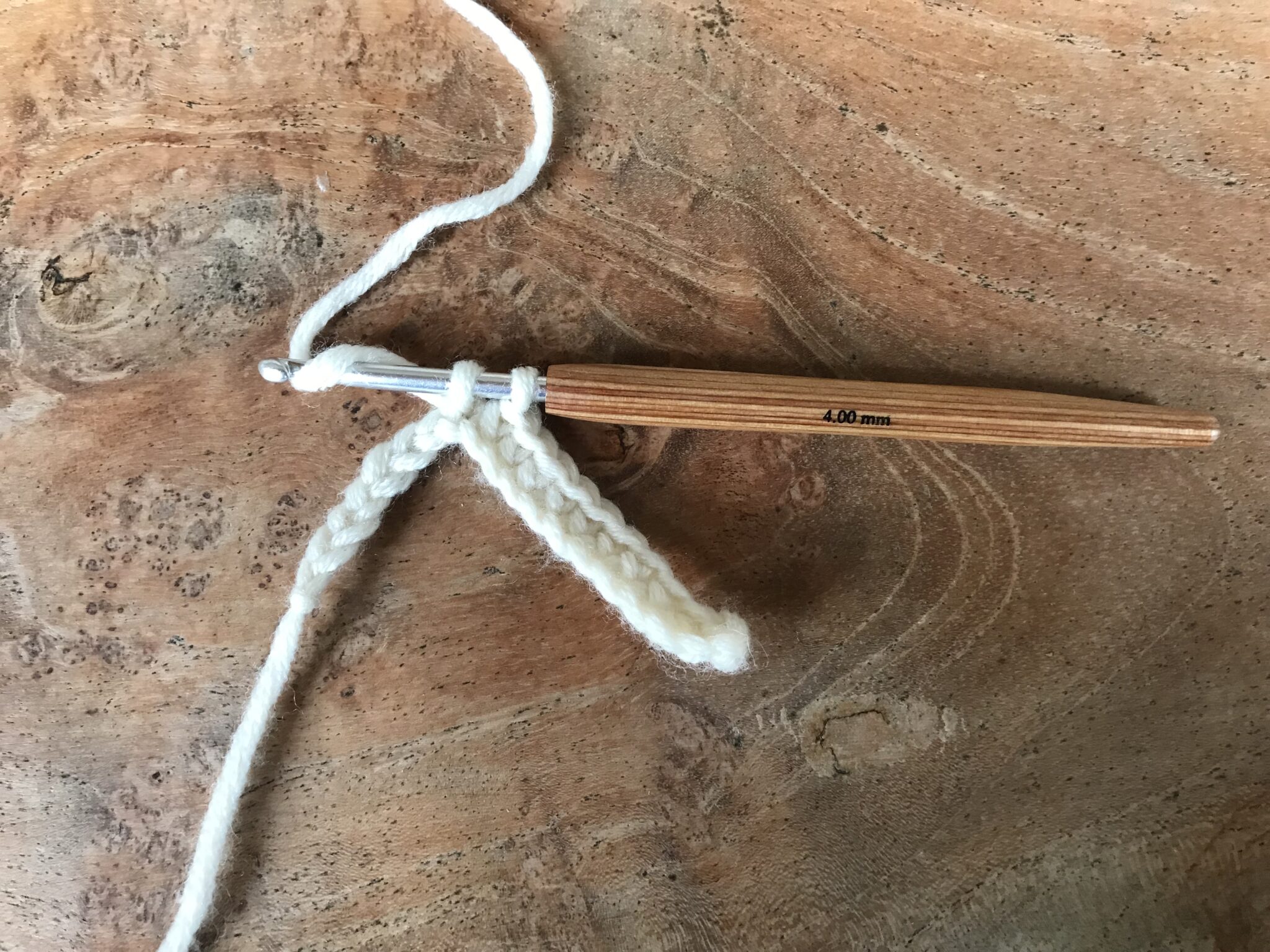 Häkeln - Luftmaschen, feste Maschen, Stäbchen - häkeln lernen